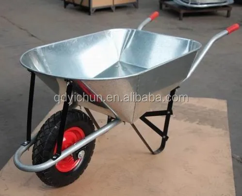 welding wheelbarrow metal hot galvanized wheelbarrow 120L WB9900-1 ...