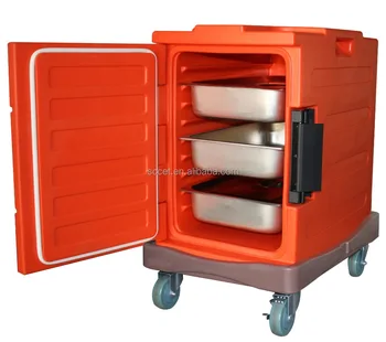 Insulated Meal Delivery Cart In Catering Hot And Cold Food Trolley ...