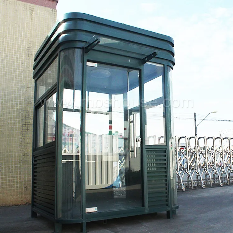 Luxury Mobile Prefabricated Sentry Box Booth Guard House