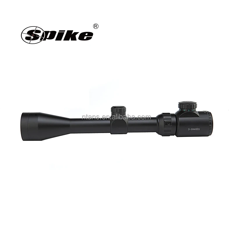 Spike Optics 3-9x40EG Red/Green Dual Illuminated Spotting Scope ...