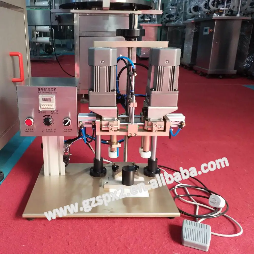 Semi-automatic Plastic Bottle Capping Machine - Easy & Efficient