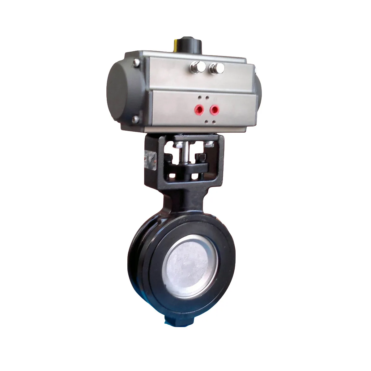 carbon steel dn200 ANSI150LBS electric actuator metal seated high ...