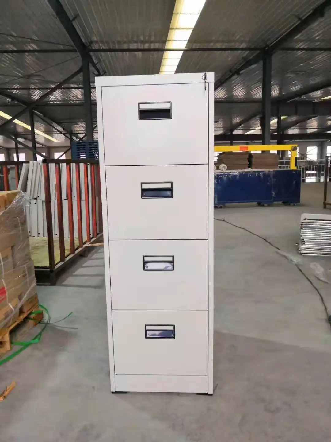 Lockable File Cabinet Office Metal Cabinet Steel Storage Drawer ...