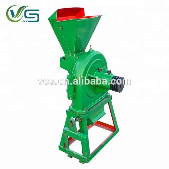 Vertical wheat crusher machine, corn disk mill crushing machine for ...
