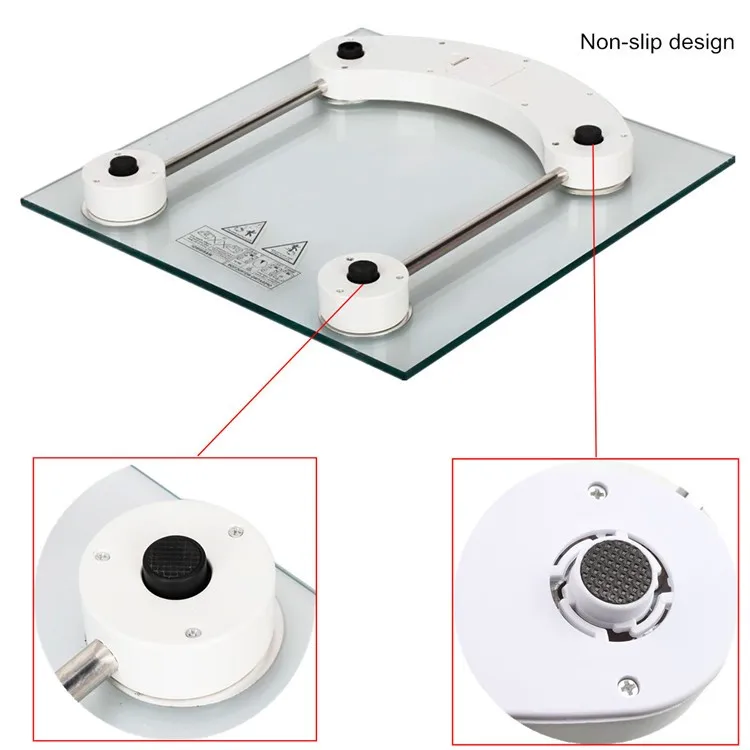 Stand Upright Body Fat Glass Scale Digital Human Weighing Scale - Buy ...