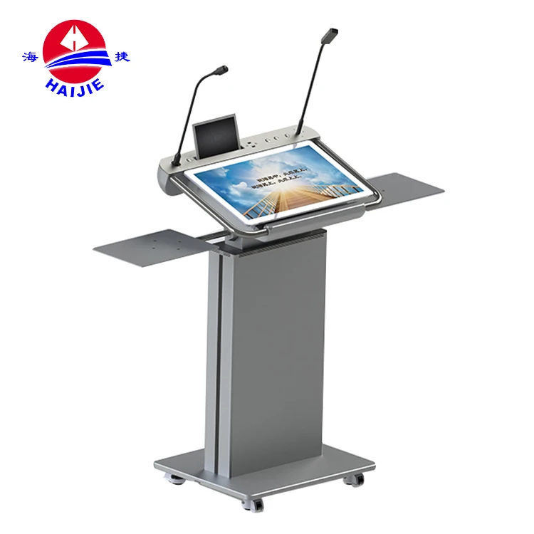 Multimedia Digital Modern Church Conference Podium Design Lectern ...