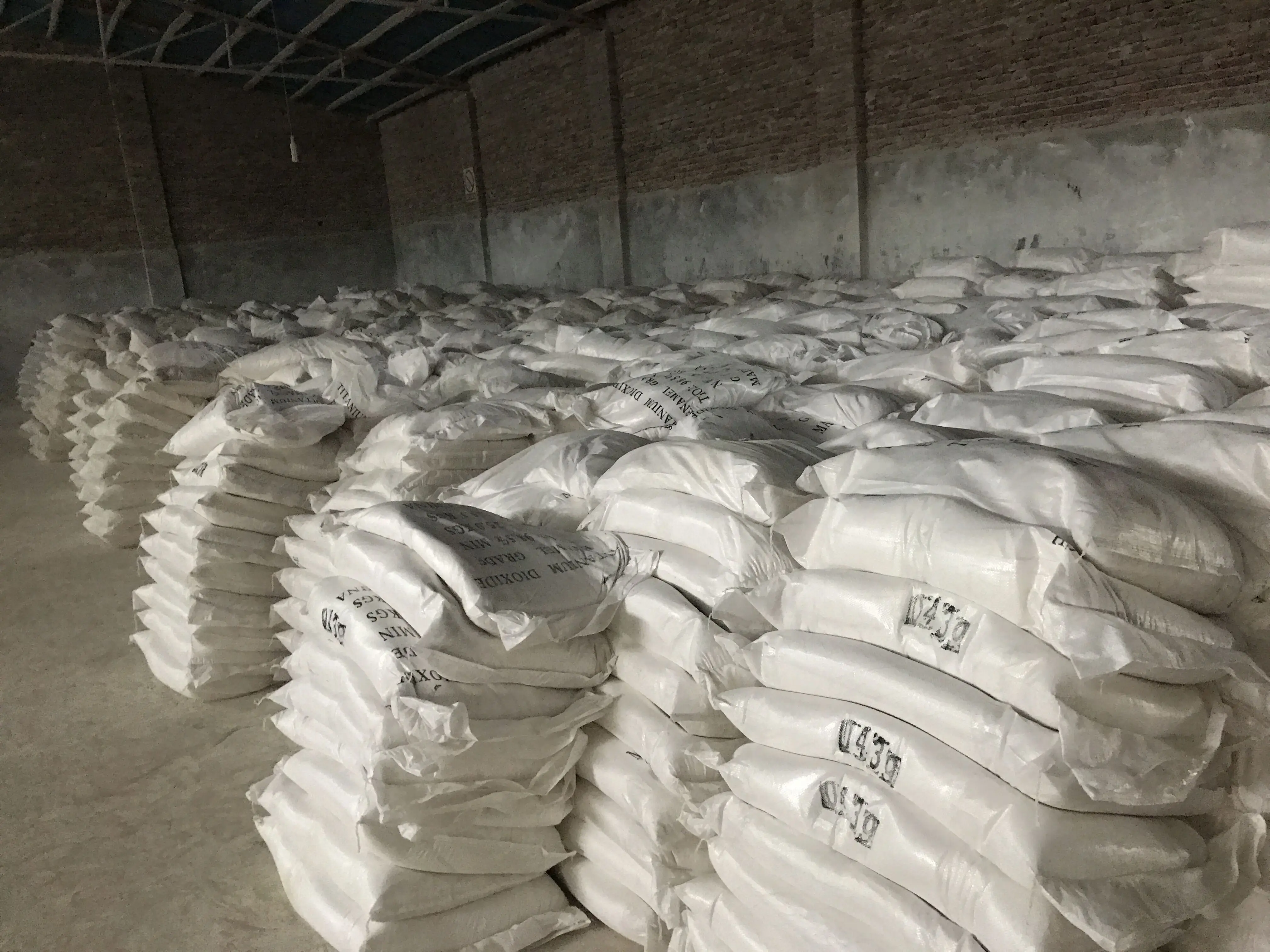 White Powder Enamel Titanium Dioxide For Paper-making 25kg Bag C.i ...