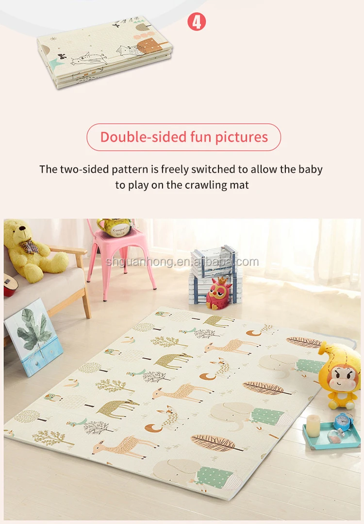 Infant Play Mat Xpe Puzzle Children's Mat Thickened Tapete Baby Room ...