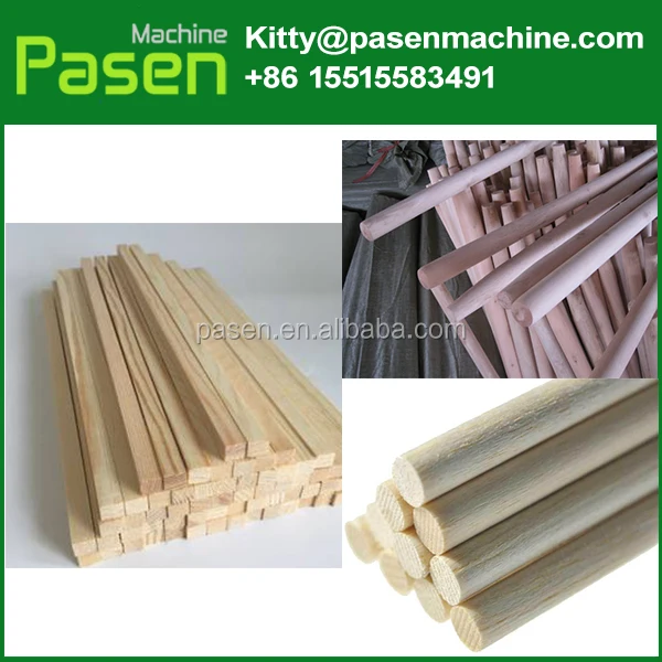 Round Wood Stick Threading Machine - Easy Wood Rod Processing