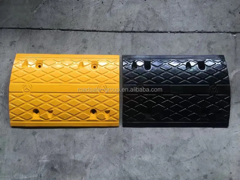 High Strength Traffic Rubber Speed Bump Price Rubber Speed Bumper - Buy ...