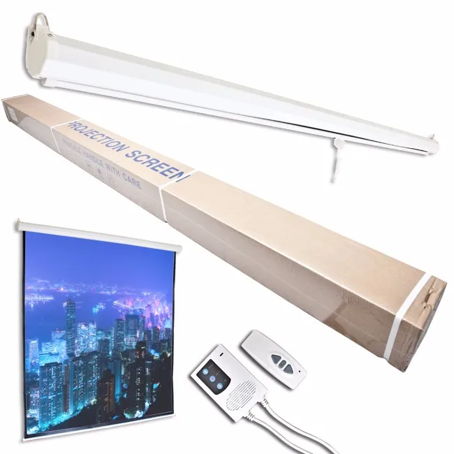 120 "zoll Elektrisch Motorisierte Hd-projektions Wand 16:9 Native ...