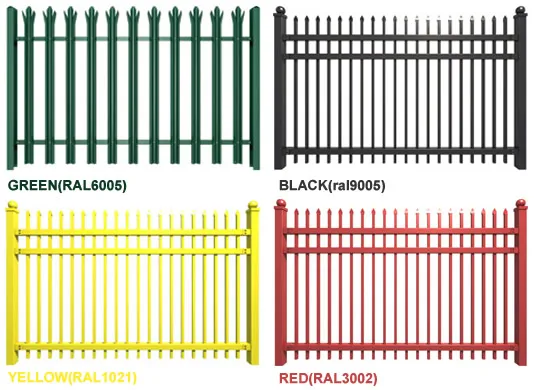 3mm Thickness W Pale Palisade Fence - Durable & Versatile