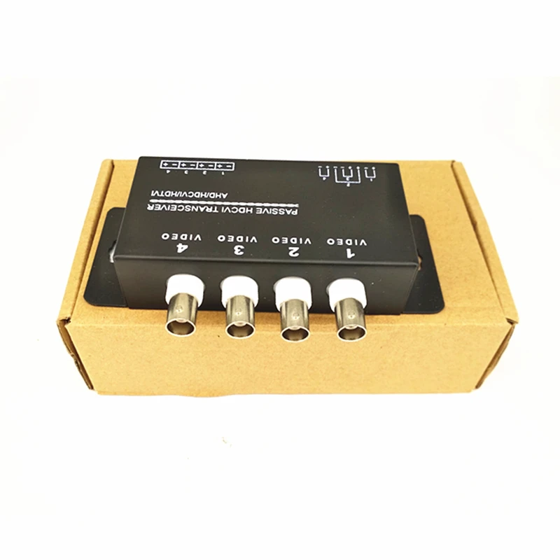 4ch Bnc To Rj45 Balun With Power Connector Ce Rohs Fcc - Buy Bnc To ...