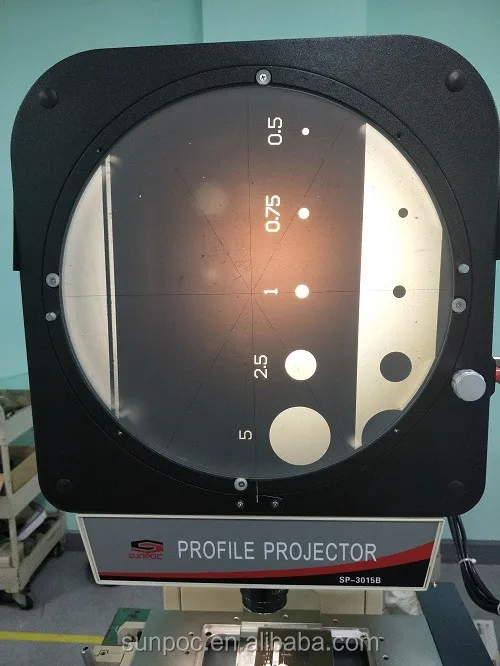 SUNPOC Horizontal Profile Projector - Precision & Custom Support