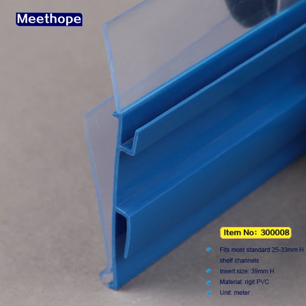 Supermarket Plastic Price Holder Shelf Stopper - Buy Shelf Stopper ...