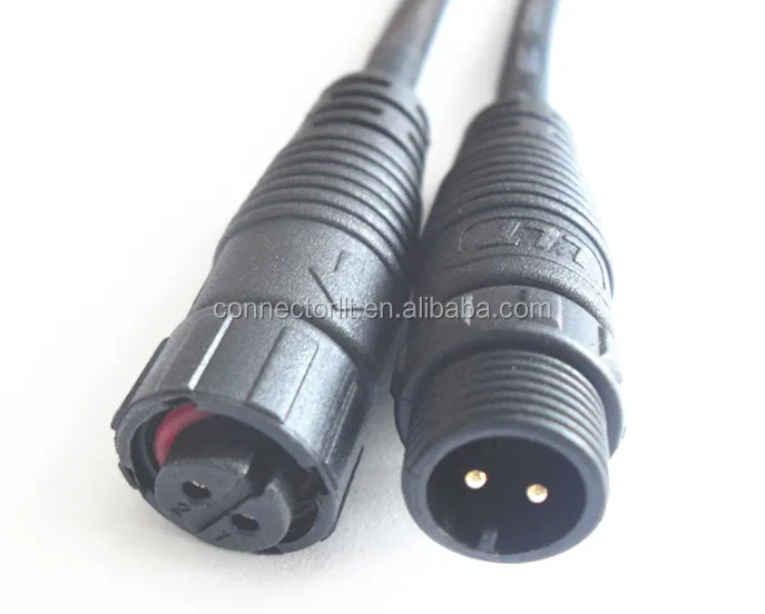 2 pin M12 male female 5amp cable connector| Alibaba.com