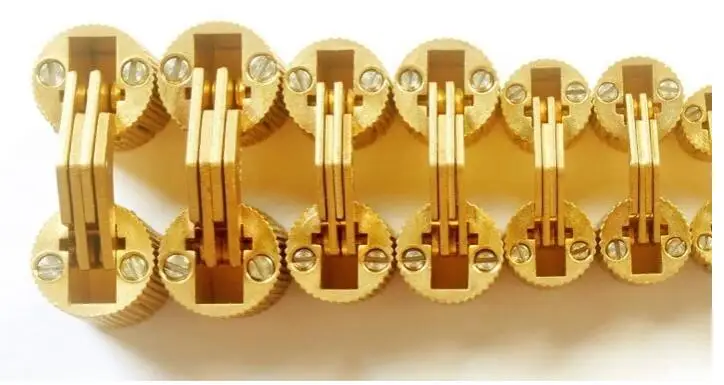 Small Solid Brass Cylindrical Concealed Pin Hinge - Viyate