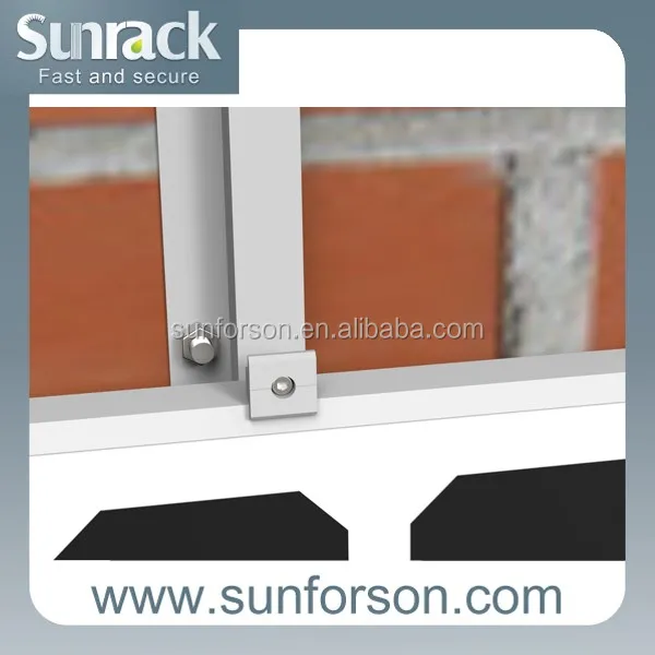 Wall Facade Solar Mounting System Balcony Bracket Wall Mounts Bracket ...