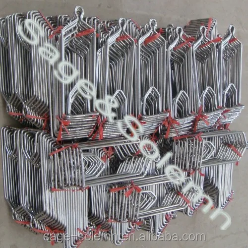 Chicken Hangers Poultry Stainless Steel Shackles For Slaughter House ...