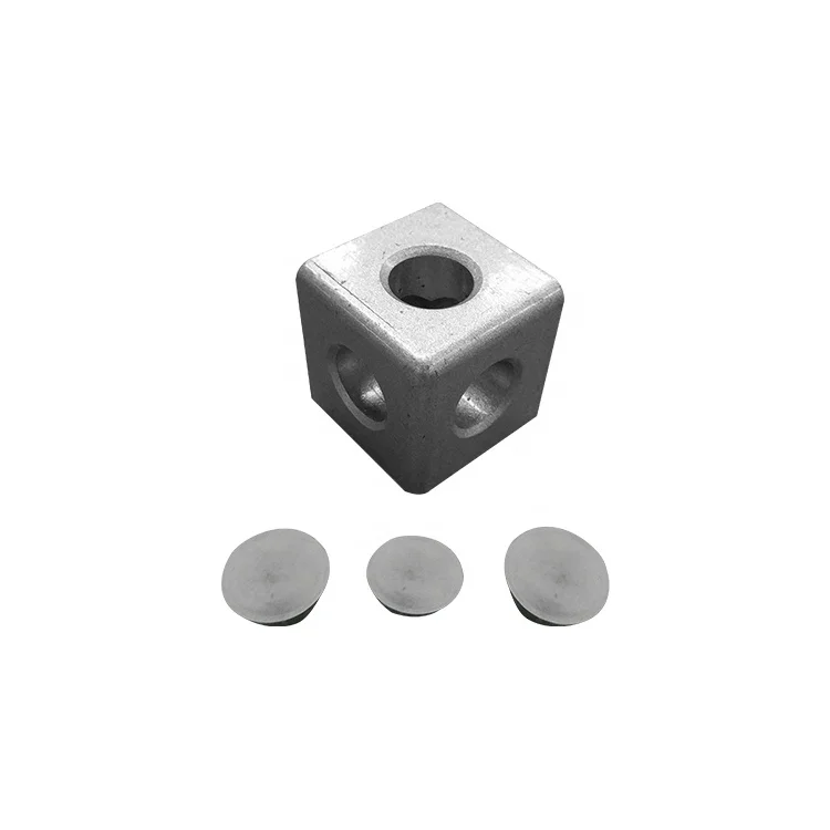 Aluminium 3 Way Framing Corner Connector - Langle LE-3TK-30