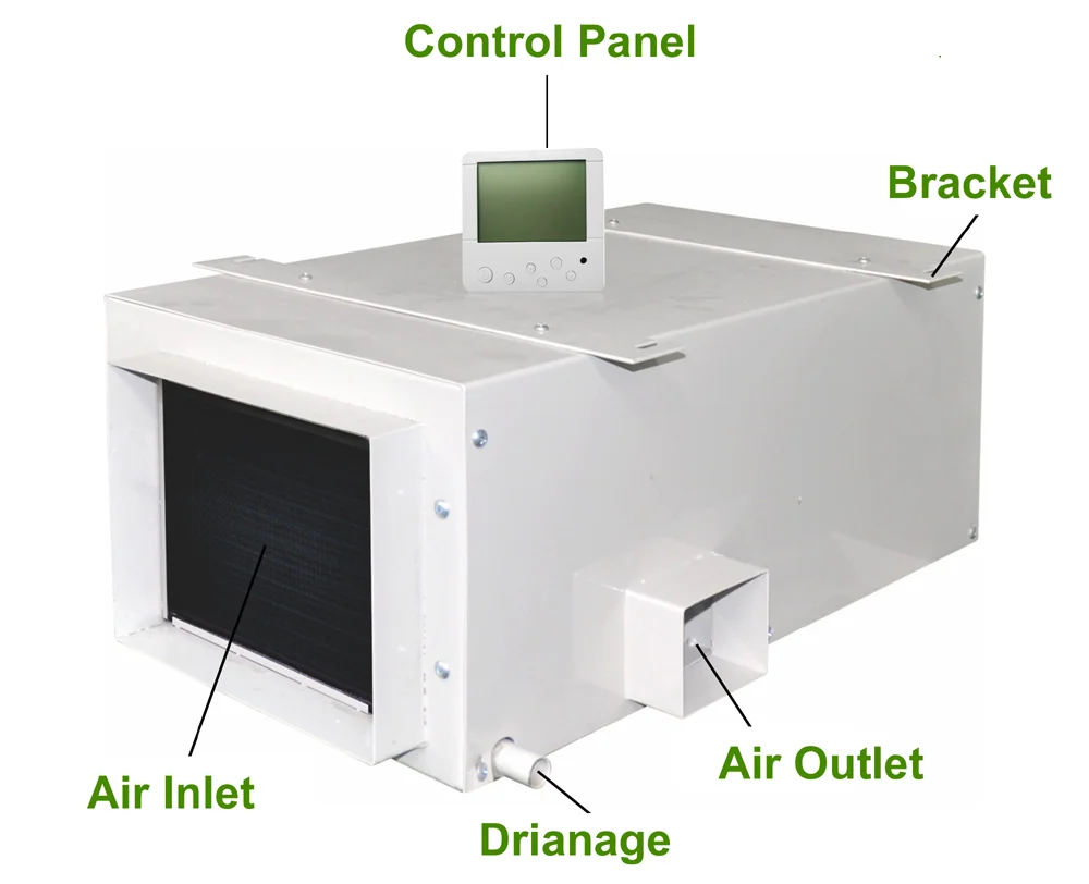 26L/Day Energy Efficient Quiet Ducted Dehumidifier - OEM | Wholesale