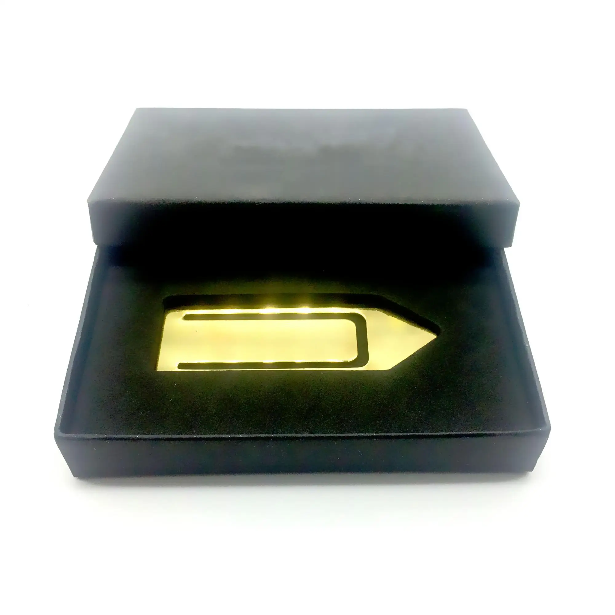 Custom Personalized Metal Silver Brass Blank Bookmark Clip