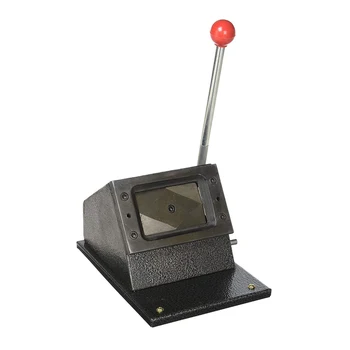 Heavy Duty Manual Business Card Cutter Machine 54*86mm With Round ...