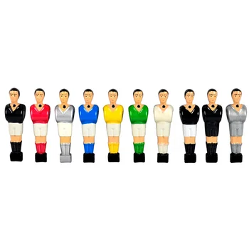 10 Kinds Colors French Foosball Players Set Foosball Replacement Parts ...