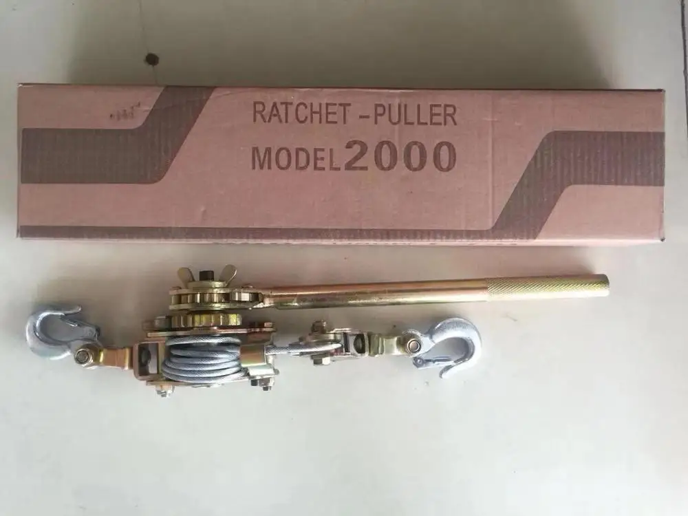 Wire Rope Tensioner Ratchet Puller For Power Transmission - Buy ...
