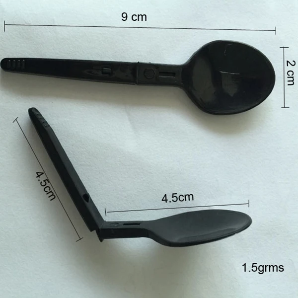 Lula Custom Design Individual Wrapped Disposable Folding Spoon - Buy ...