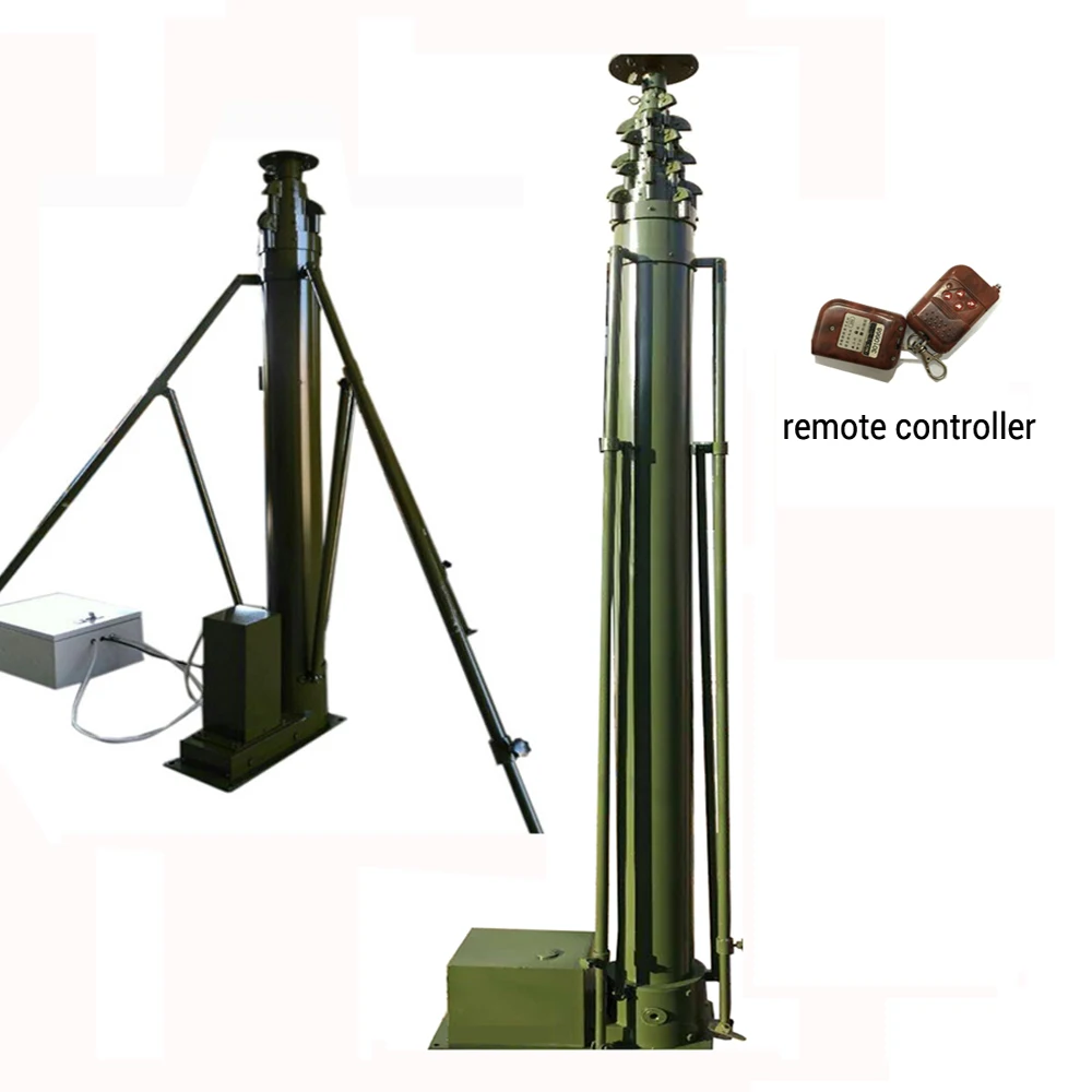 50kg Payload Adjustable Motorized Telescopic Antenna Mast 10m| Alibaba.com