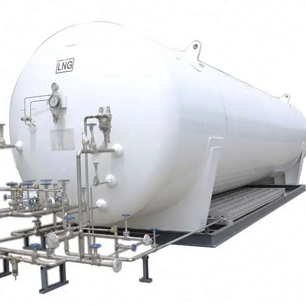 Cryogenic liquid oxygen storage tank for hospital center oxygen supply ...