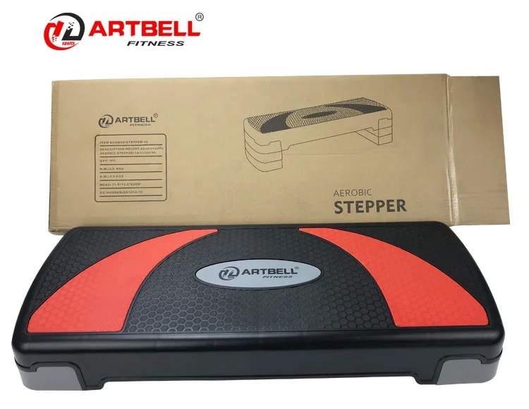 3 Levels Height Adjustable Aerobic Step For Gym Platform Exercise Board ...