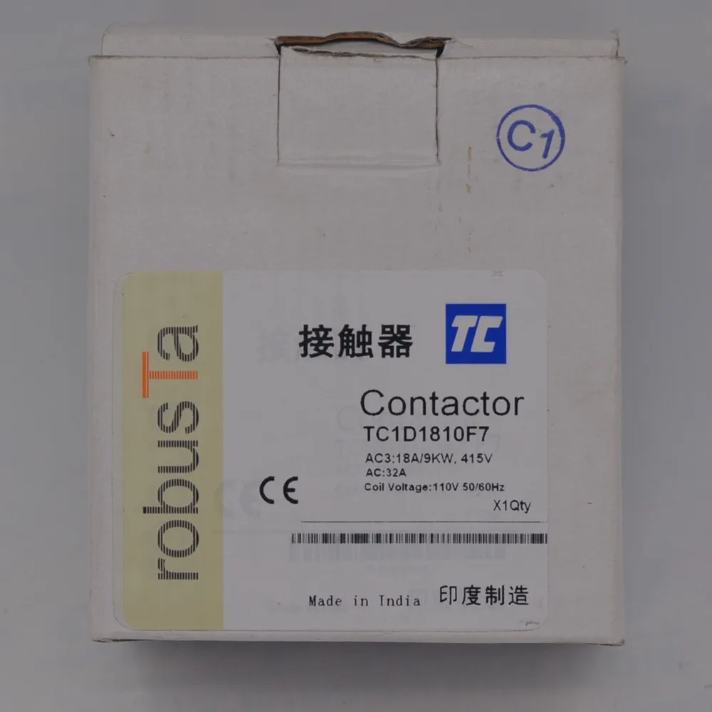 C&s Electric Robusta Tc Magnetic Contactor Tc1d Tc1d0910 Tc1d1810 ...