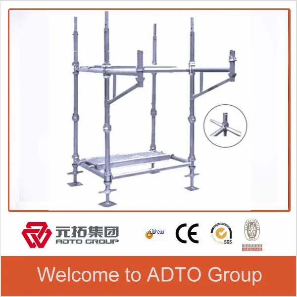 Galvanized Safety Cuplock Scaffold System for Construction