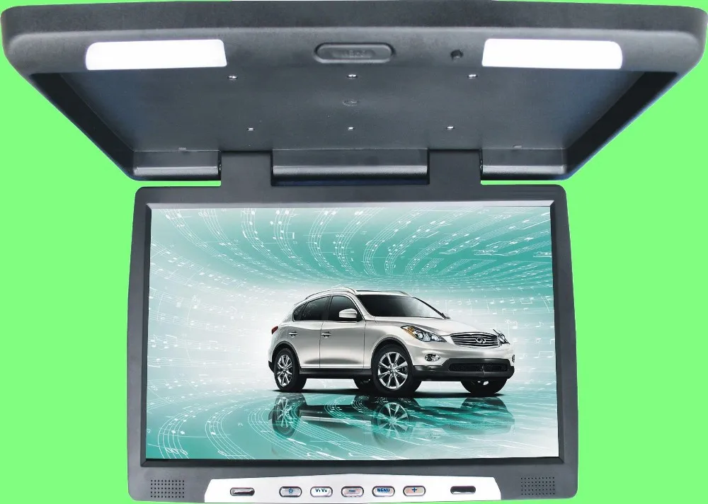 Flip down Car Roof TV - Multiple Size Options & Easy Install