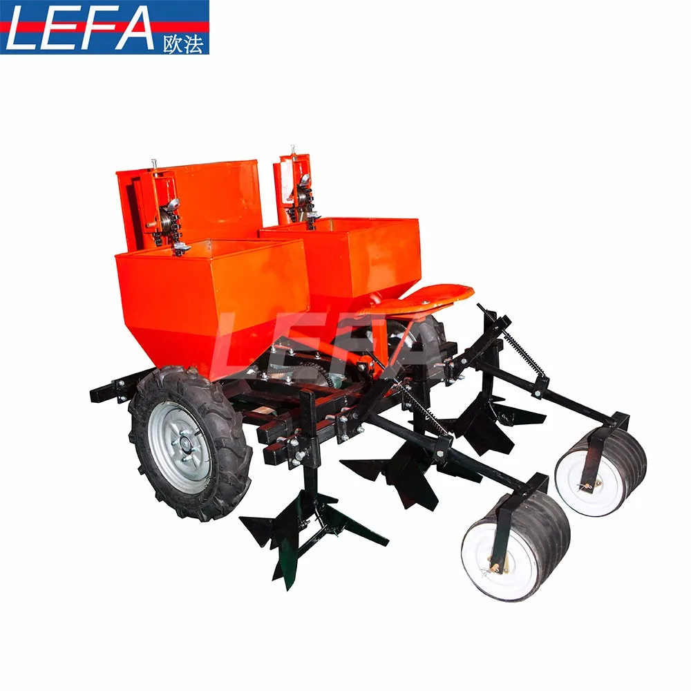 3 Point Hitch Mini Tractor 4 Rows Garlic 1/2/4 Row Sweet Potato Planter ...
