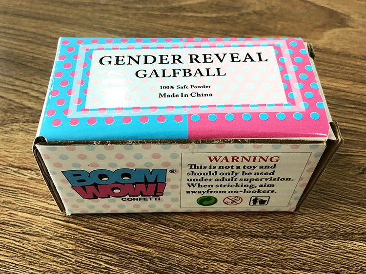 Boomwow Wholesale Price Boy Girl Gender Reveal Powder Ball Kit 2 ...