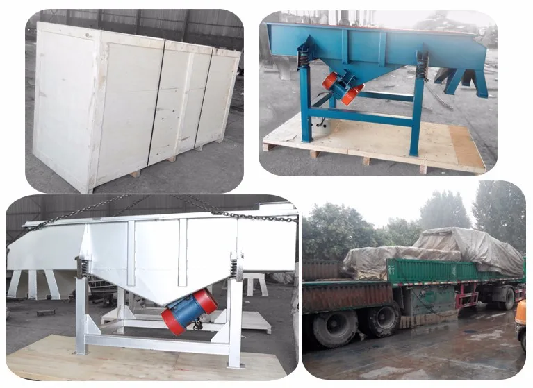 Industrial Plastic Pellet Linear Vibrating Sifter With Bouncing Ball ...