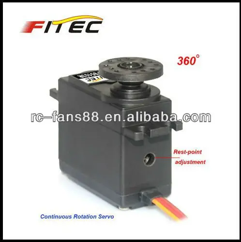 Feetech/fitec 360 Continúa Grados De Rotación Del Motor Servo De ...