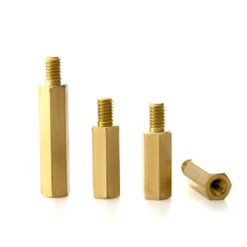 M2 M3 M4 M5 M6 Brass Hex Long Coupling Nut - Buy Hex Coupling Nuts,Long ...