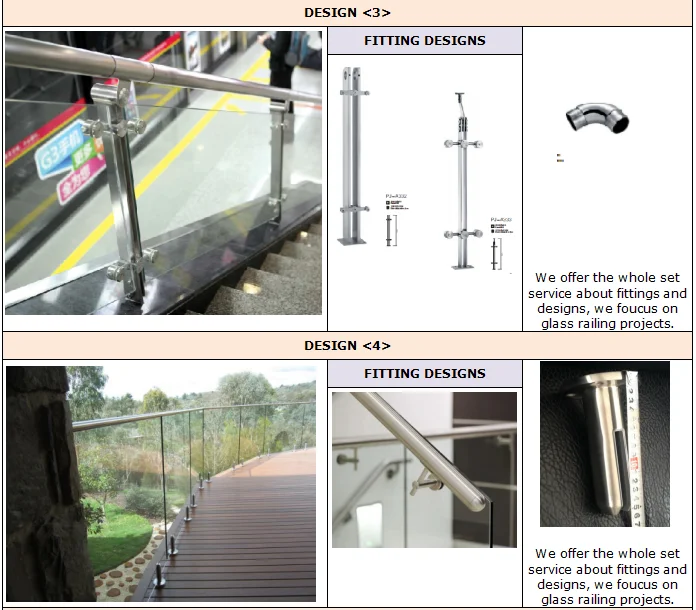 Frameless Glass Railing Parapet - Durable & Stylish