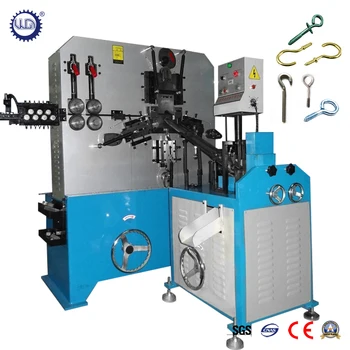 Automatic Threaded Wire Eye Bolt Hook Making Machine With Plc - Buy ...