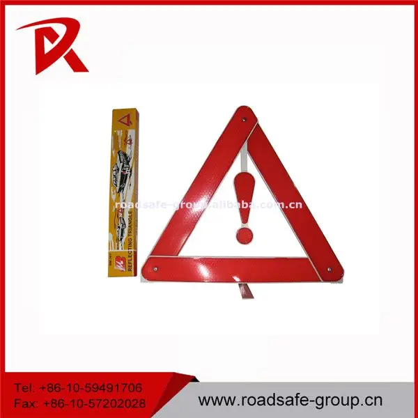 Emergency Car Triangle Sign Car Warning Reflecting Triangle - Buy Car ...