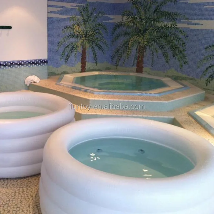 Hot Sale Inflatable Team Ice Bath Tub Durable Plastic Blow Up Round Ice ...