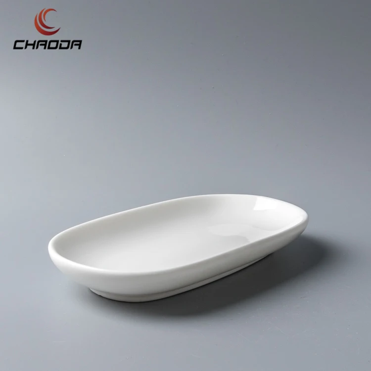 Chaoda Oval Shape High Quality Ceramic Dishes 6.5 Inch Fine Porcelain ...