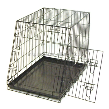 Metal Dog Cage Slant-Front Hatchback Pet Car Cage, View Dog car cages ...