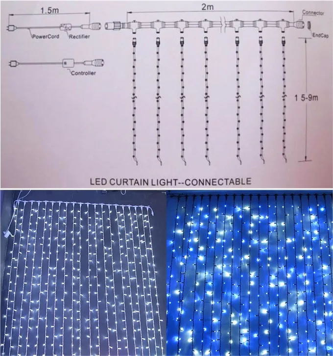 Outdoor Rgb Pixel Addressable Multicolour10m Christmas Wedding Mini ...