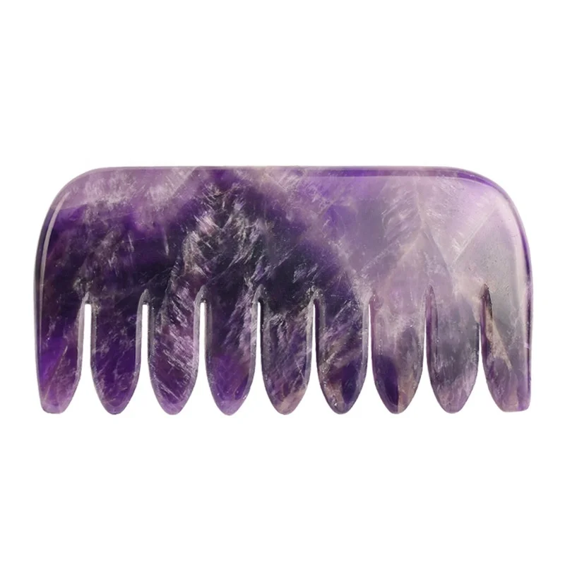 Amethyst Jade Comb - Luxury Wholesale Custom Crystal Healing Stones