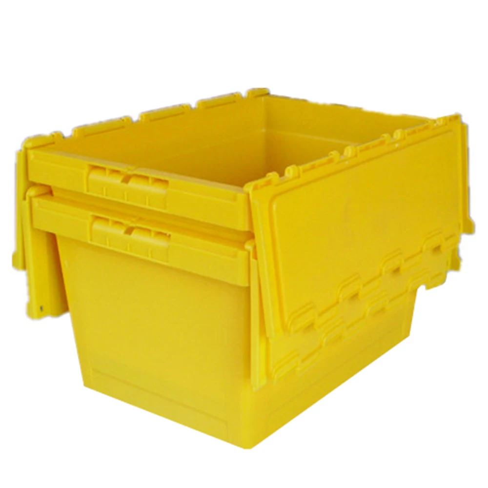 65L Moving Storage Plastic Lockable Boxes - Secure & Convenient